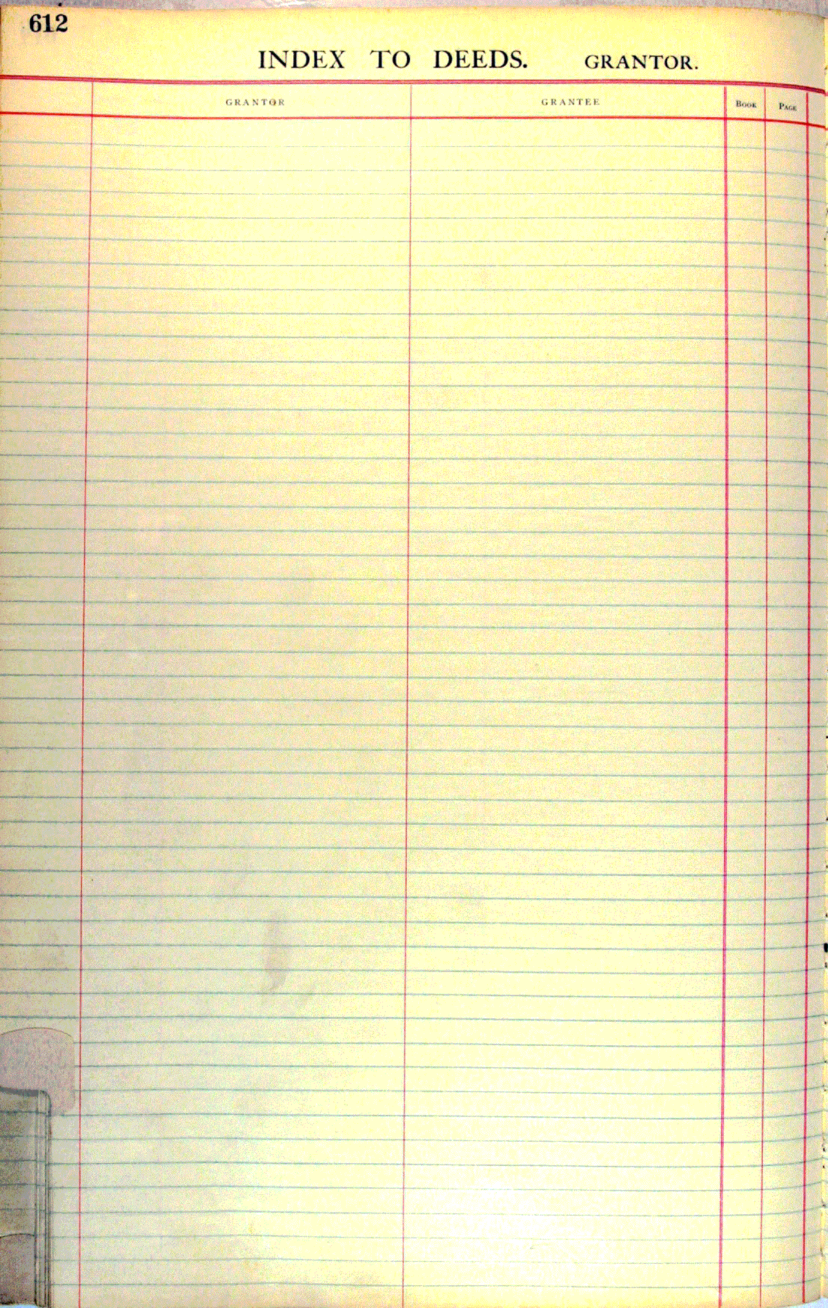 Deed Index 12, Alachua County, Florida