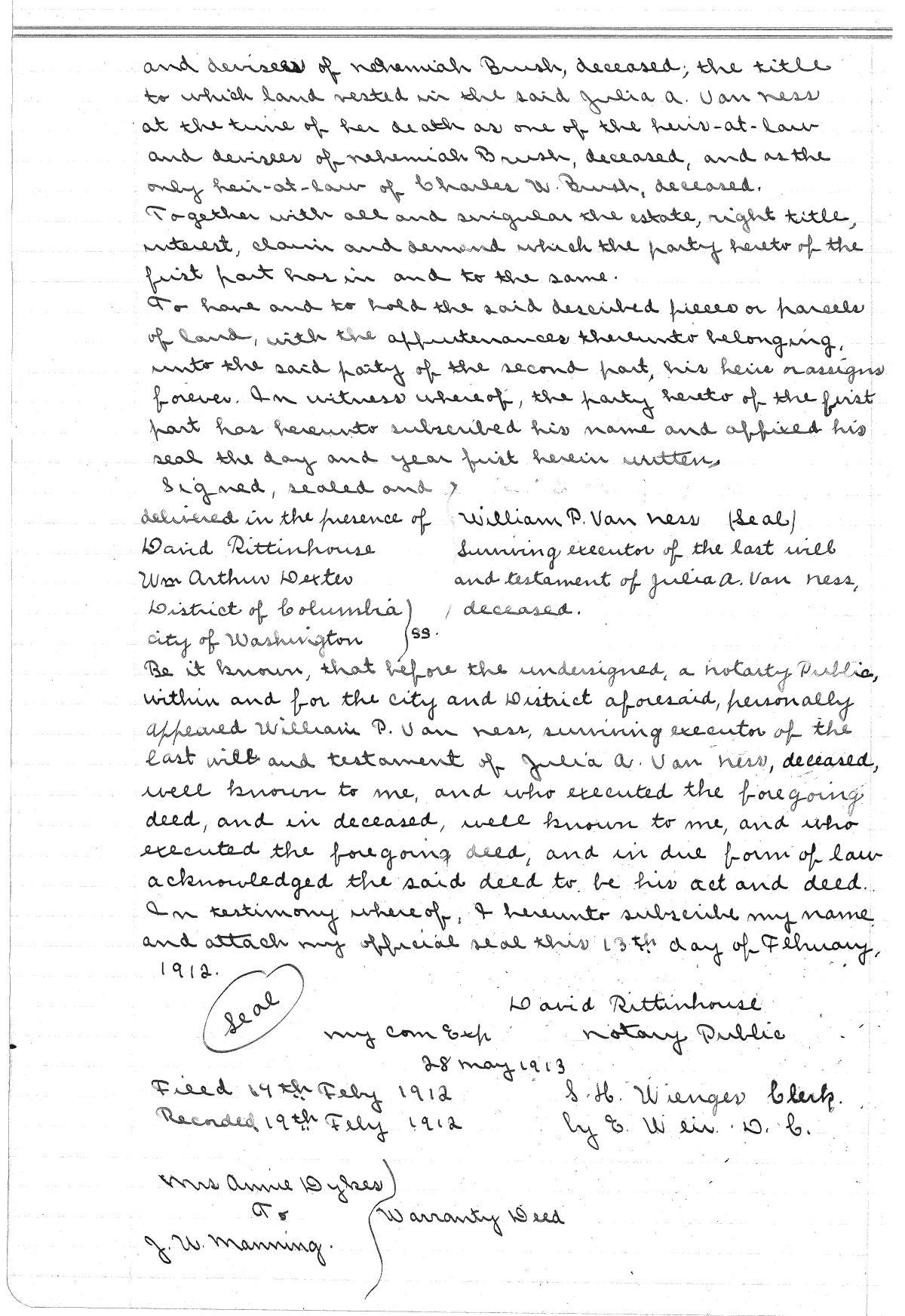 Deed Record 85, Alachua County, Florida