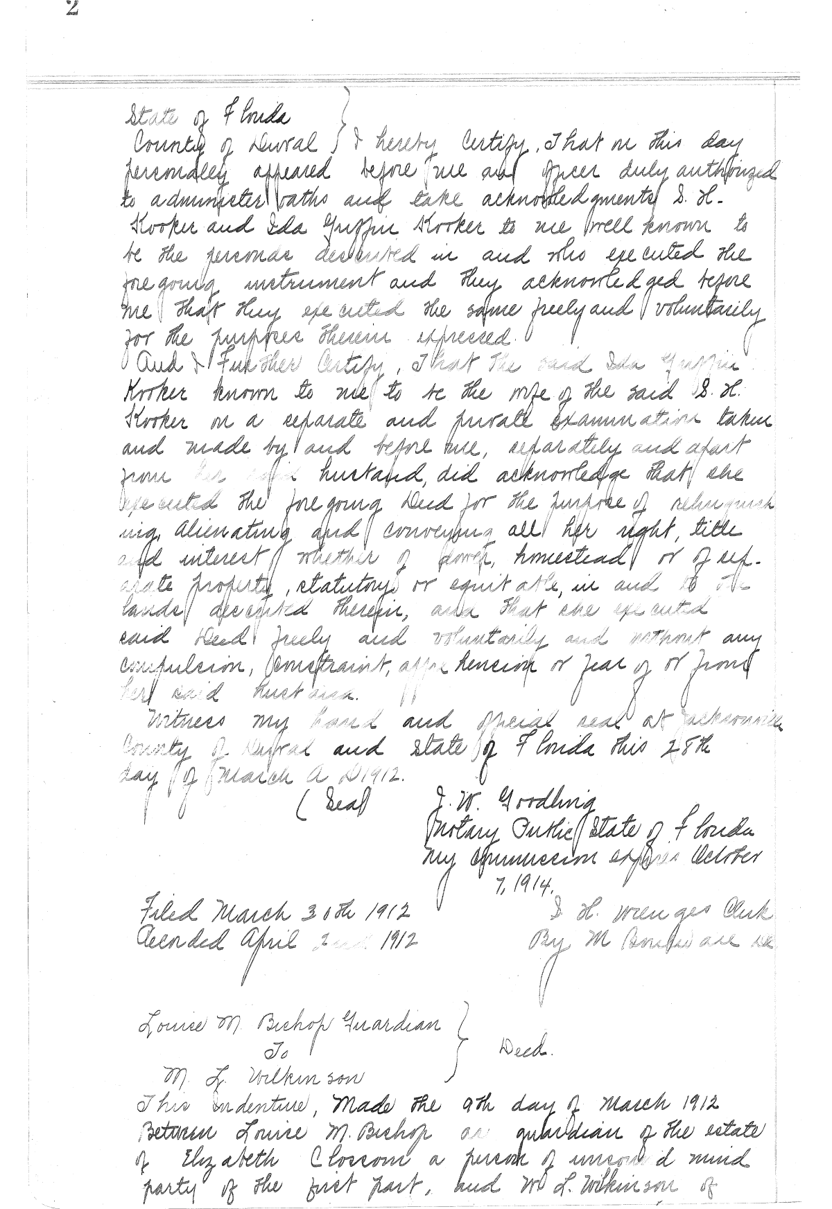 Deed Record 87, Alachua County, Florida